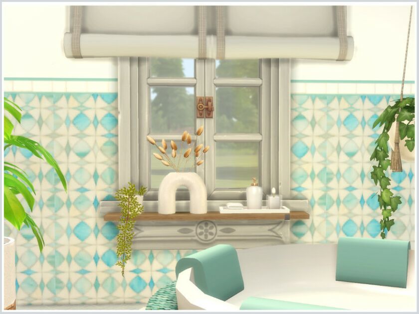 Cereste Stone And Mosaic Walls By Philo Sims 4 CC Download