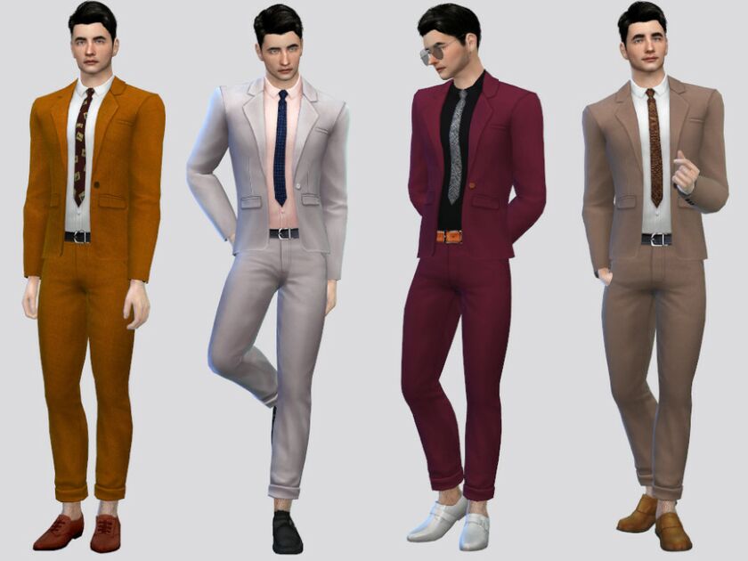 Fluria Formal Suit By Mclaynesims Sims 4 CC Download