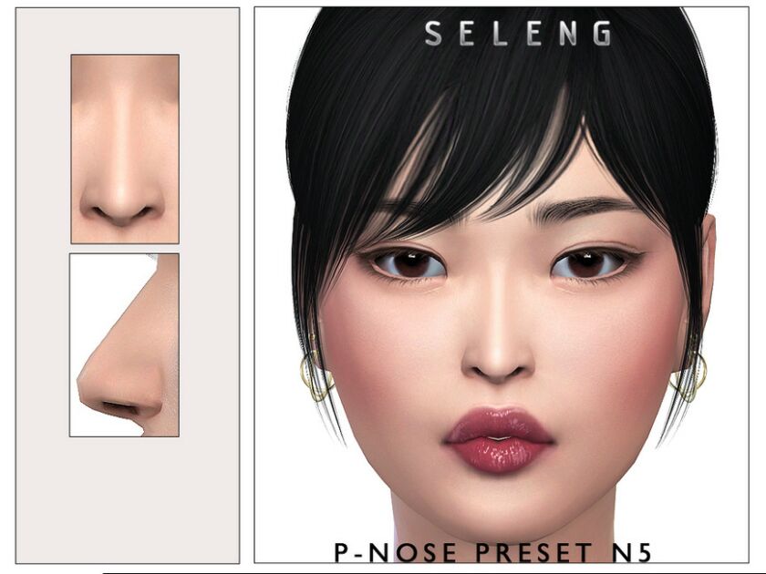 P-Nosepreset N5 [Patreon] By Seleng Sims 4 CC Download
