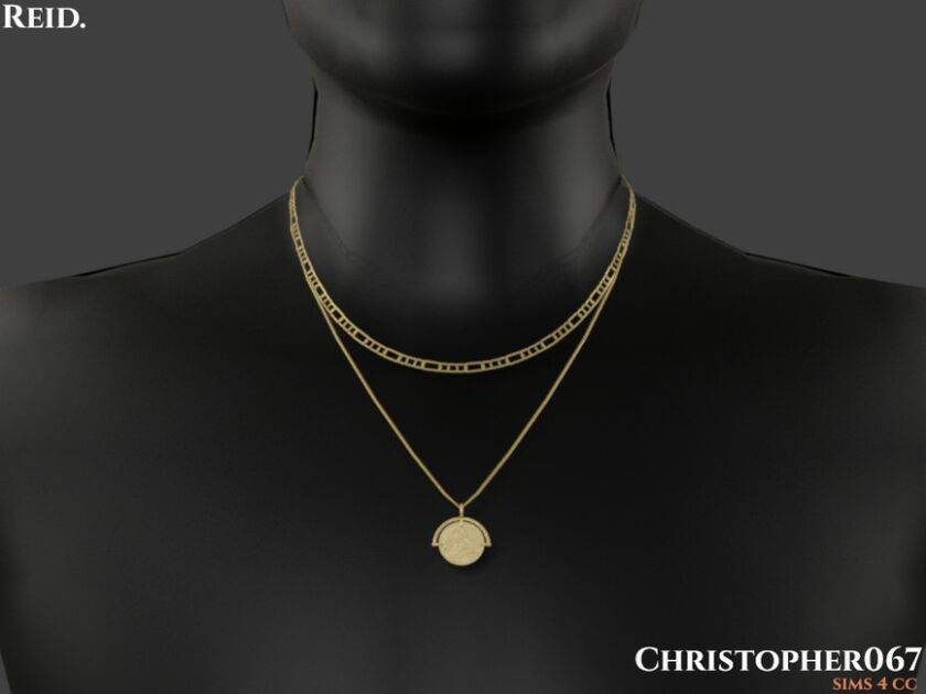 Reid Necklace / Christopher067 Sims 4 CC Download