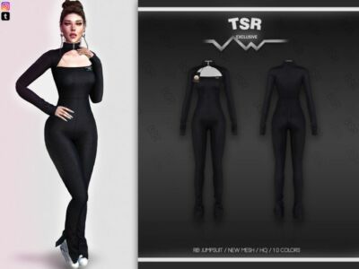 RIB Jumpsuit BD560 By Busra-Tr Sims 4 CC Download