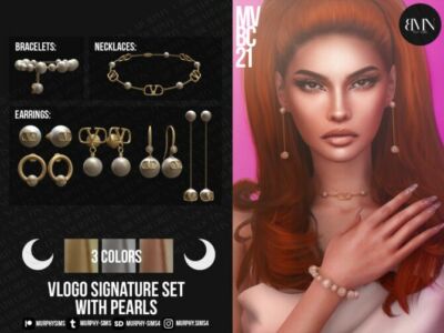 SET With Pearls [Mvbc21] By Murphy Sims 4 CC Download