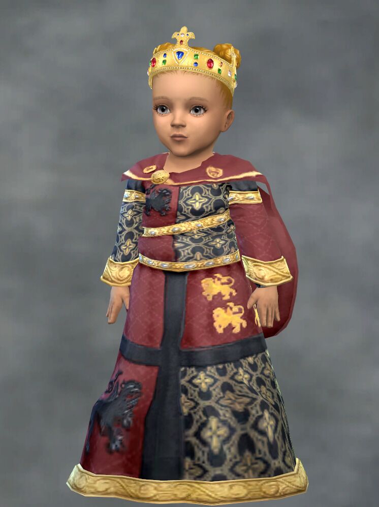 TSM Queen Cape Dress For ALL Ages Sims 4 CC Download