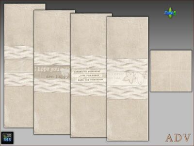 Wall & Floor Tiles Sims 4 CC Download