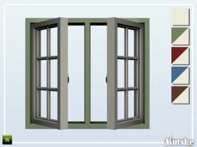 Richmond Window Counter Open 2x1 Sims 4 CC Download