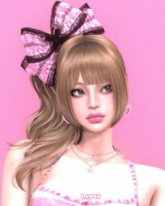 Gyaru Hairstyles Sims 4 CC Download
