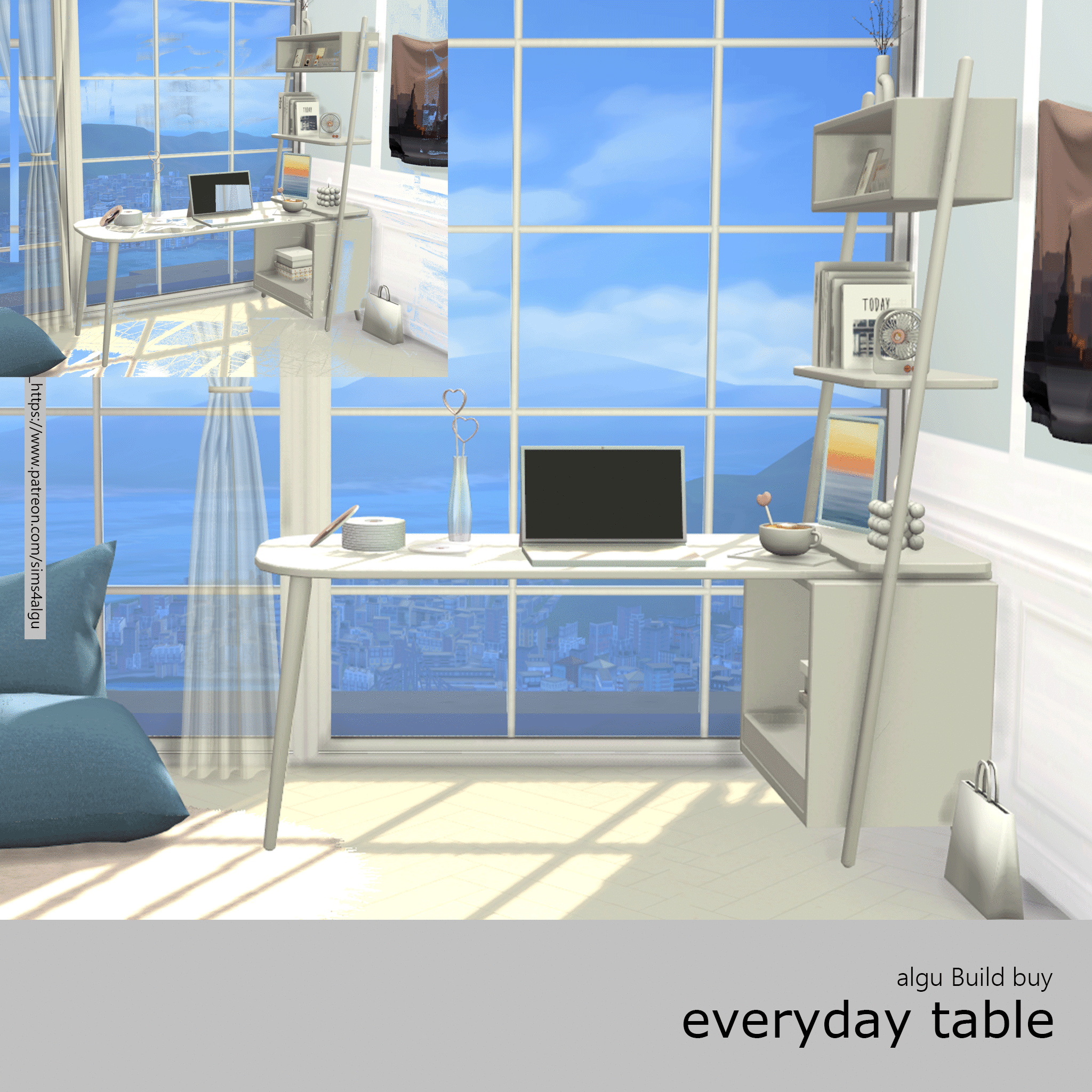 Everyday Table Sims 4 CC Download
