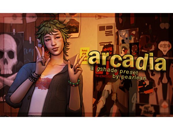 Arcadia - Gshade Preset by Pearlean Sims 4 CC Download