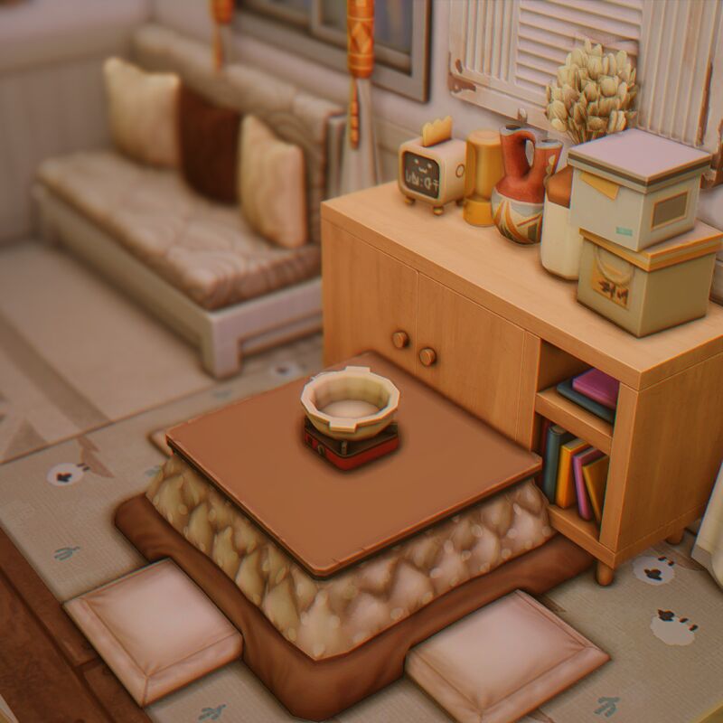 Stunning Asian Townhouse in Mt. Komorebi Sims 4 CC Download