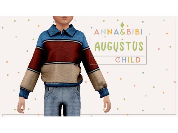 Augustus_Child by Anna & Bibi Sims 4 CC Download