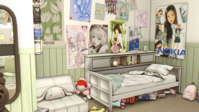 Brooklyn Style Home Sims 4 CC Download