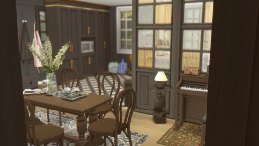 Brooklyn Style Home Sims 4 CC Download