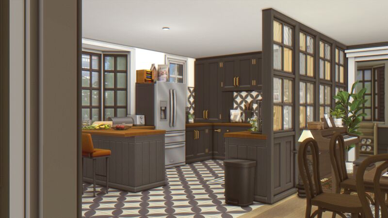 Brooklyn Style Home Sims 4 CC Download