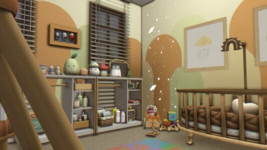 Brooklyn Style Home Sims 4 CC Download