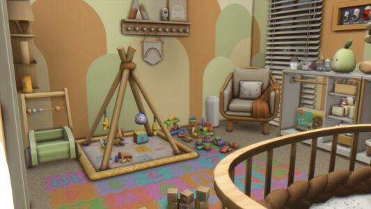 Brooklyn Style Home Sims 4 CC Download