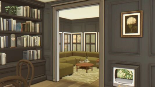 Brooklyn Style Home Sims 4 CC Download