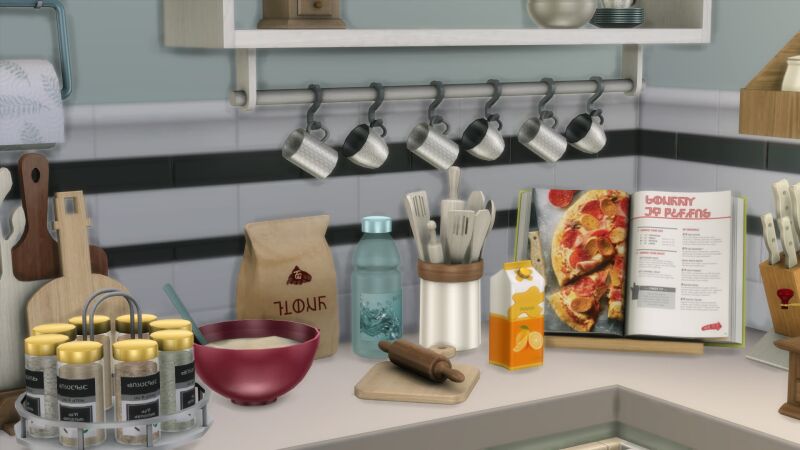 Clutter In The Kitchen Sims 4 CC Download