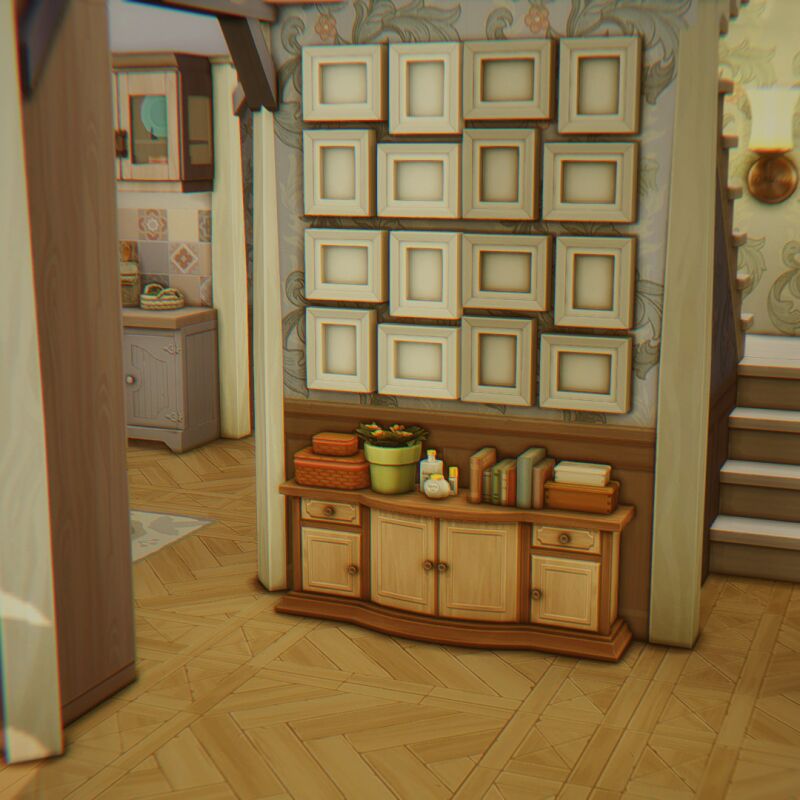 Charming Country Family House Sims 4 CC Download