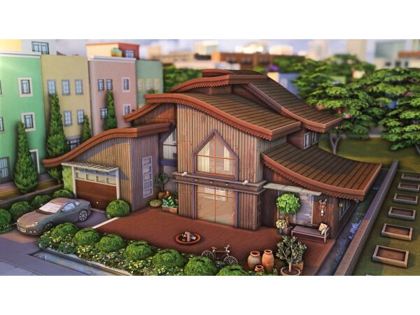 Cozy Hamper by Simzmora Sims 4 CC Download