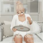 Cross Stitch Override: A Creative Touch Sims 4 CC Download