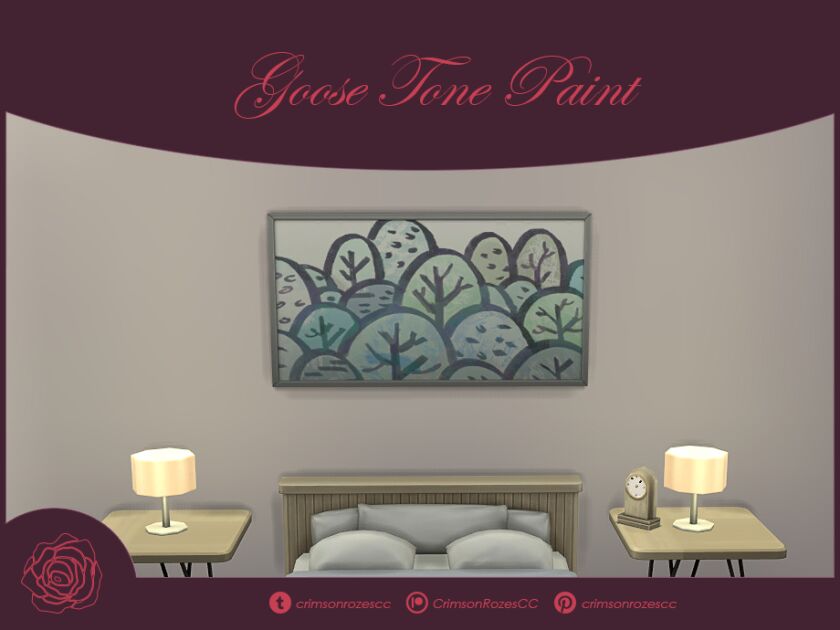 Update Your Sims' Walls with Goose Tone Paint Sims 4 CC Download
