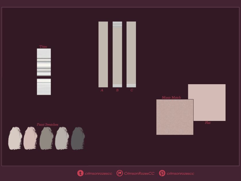 Update Your Sims' Walls with Goose Tone Paint Sims 4 CC Download