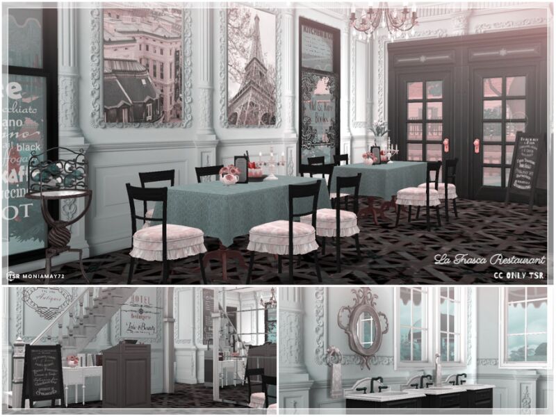 LA Frasca Restaurant CC Only Sims 4 CC Download