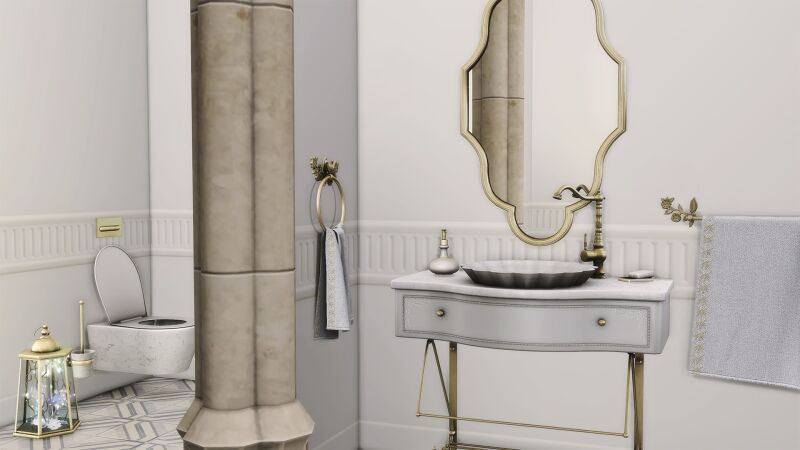 Magical Fairy Tale Bathroom Sims 4 CC Download