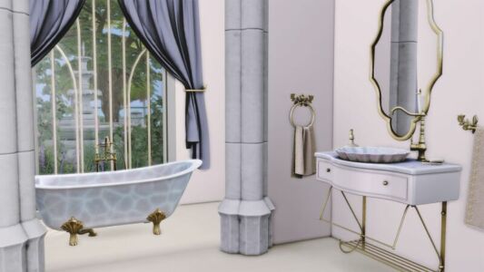 Magical Fairy Tale Bathroom Sims 4 CC Download