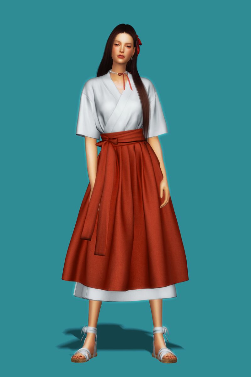 Modern Hanbok: A Stylish Twist Sims 4 CC Download