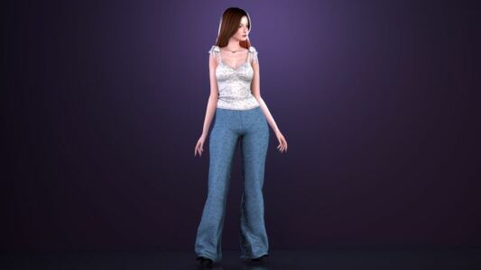Monica Set by Astya96 Sims 4 CC Download