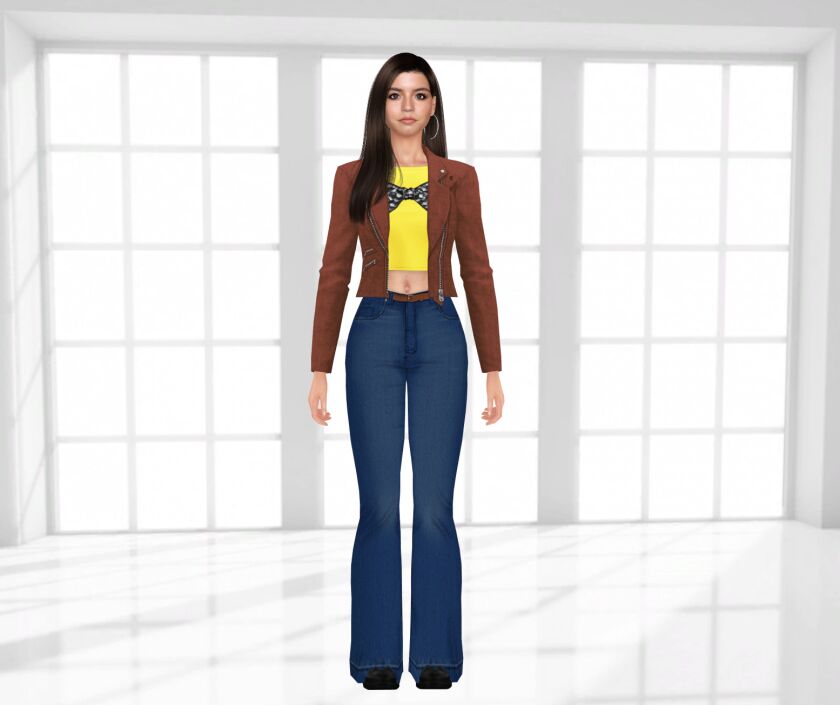 Released: Isabela Merced as Kay Sims 4 CC Download