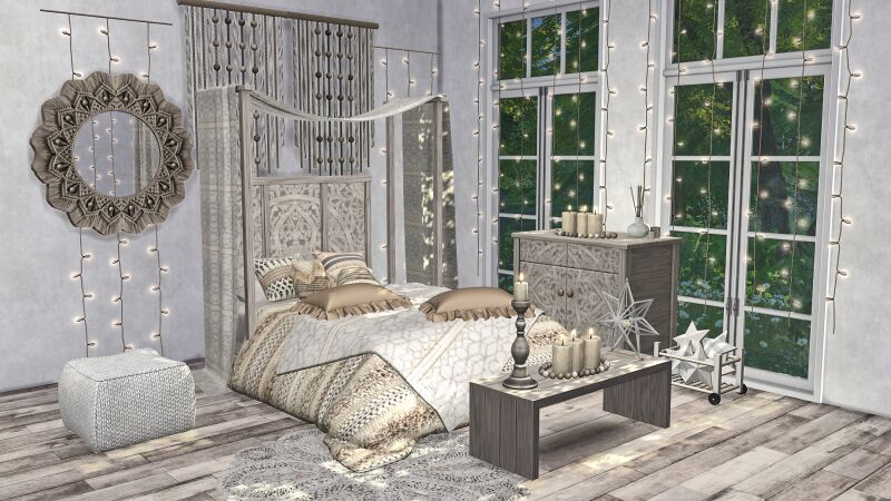 Romina Bedroom By Soloriya Sims 4 CC Download