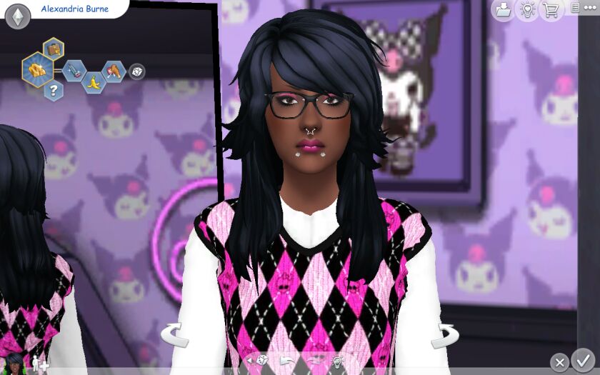 Scene Girl SIM Lookbook! Sims 4 CC Download