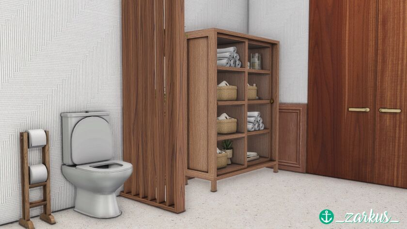 Seashell Apartment Sims 4 CC Download