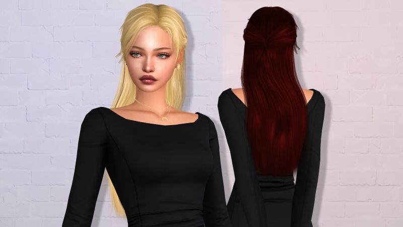 Stunning Theodore Hairstyle V2 for Sims 4 Sims 4 CC Download