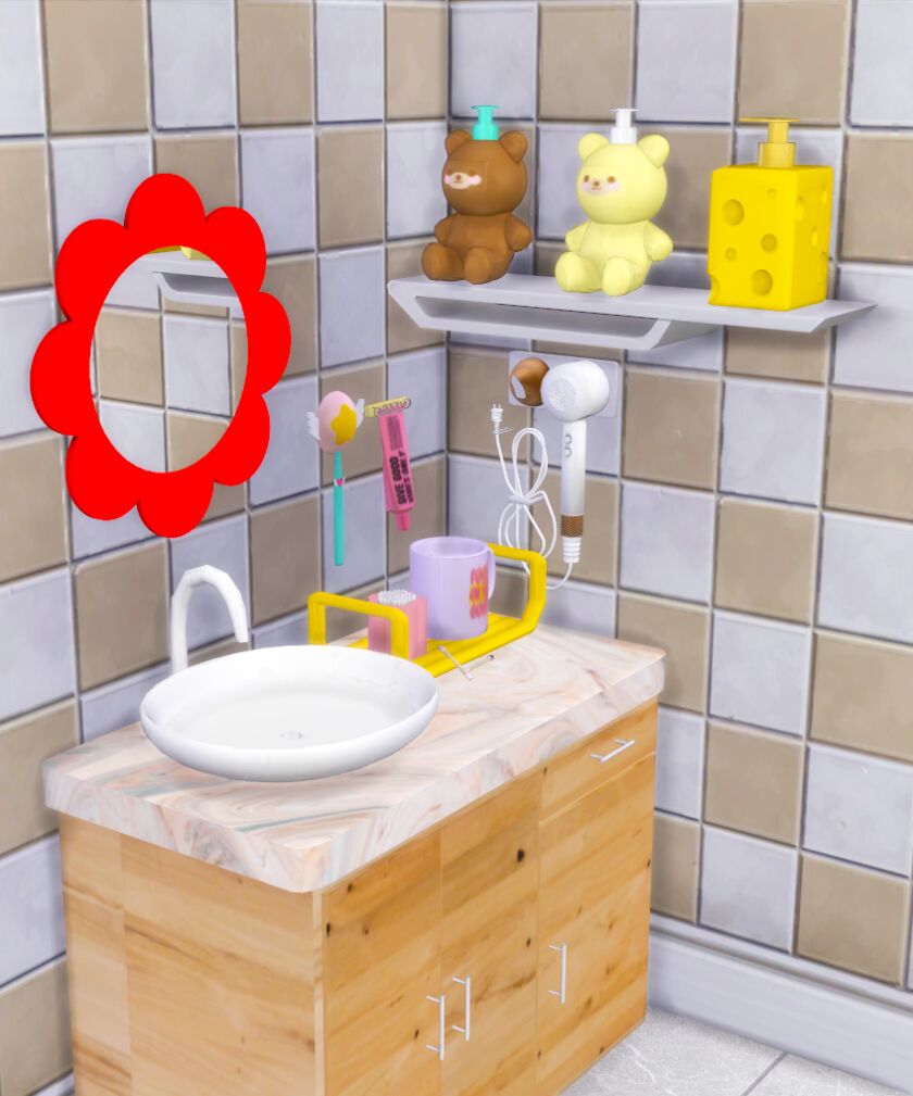 The Sink That I Love Set Sims 4 CC Download