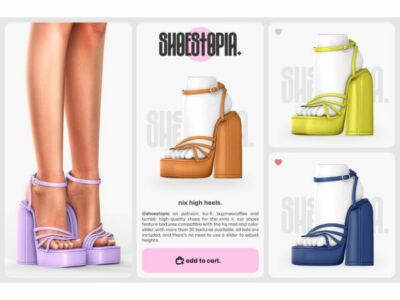 Stylish Walker Sneakers by Shoestopia Sims 4 CC Download