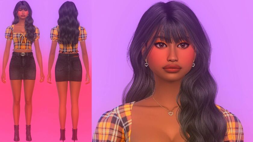Autumn Peters CC - New Female Sim Sims 4 CC Download
