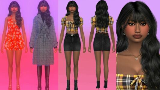 Autumn Peters CC - New Female Sim Sims 4 CC Download