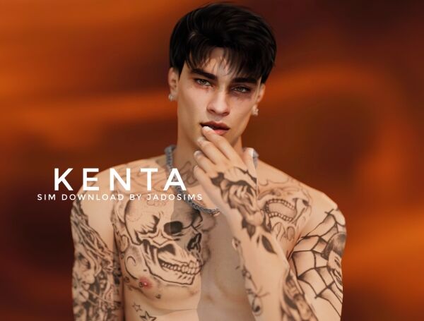 Download Kenta Sim Now! Sims 4 CC Download
