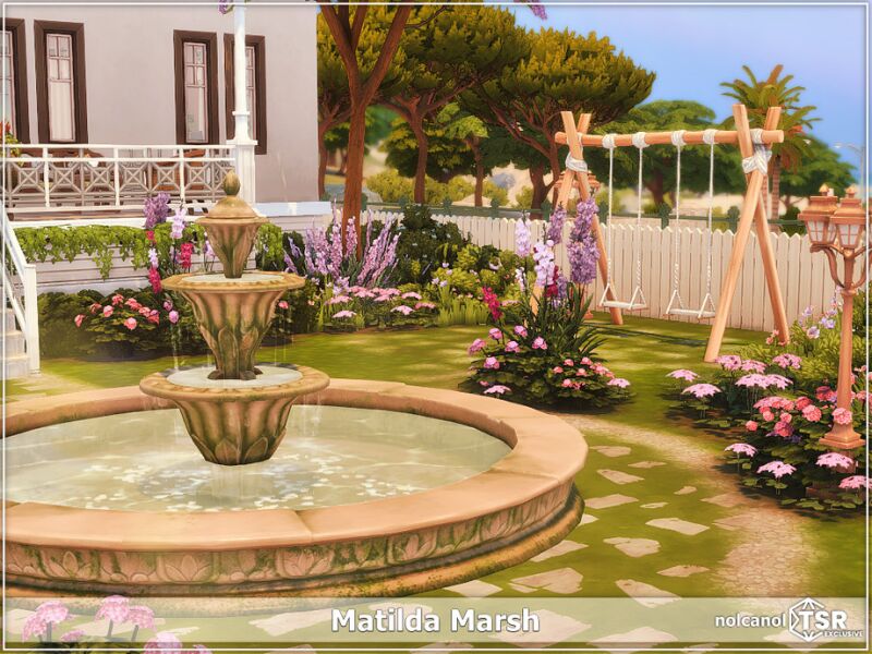 Discover Matilda Marsh's No CC Home! Sims 4 CC Download