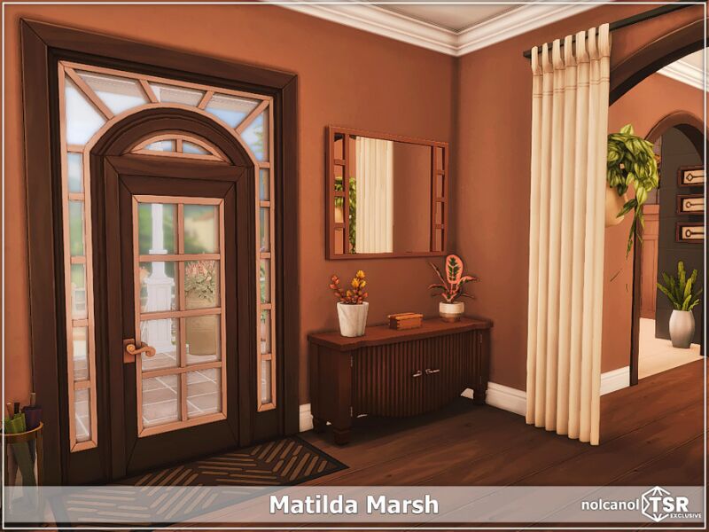 Discover Matilda Marsh's No CC Home! Sims 4 CC Download