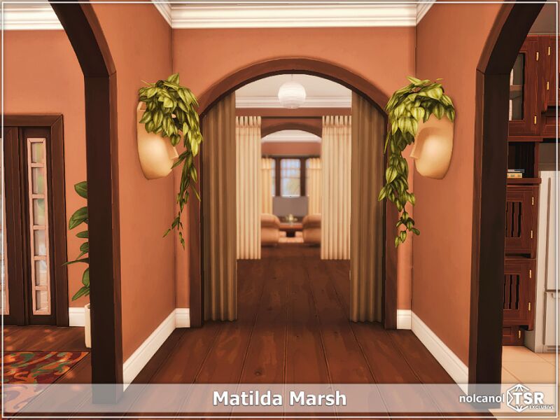 Discover Matilda Marsh's No CC Home! Sims 4 CC Download