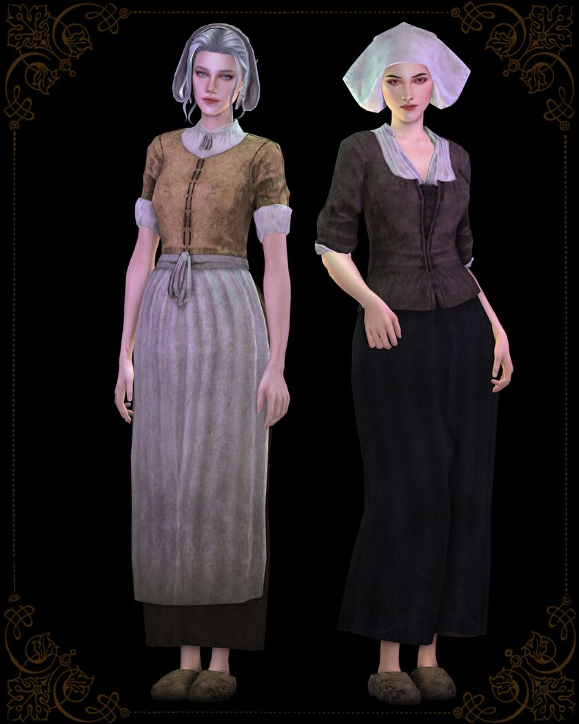 Medieval Civilian Sims 4 CC Download