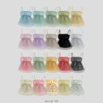 Stylish Megumi Top by Daisy-Pixels Sims 4 CC Download