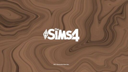 Serena | Brown & Beige Opening Screen Override Sims 4 CC Download