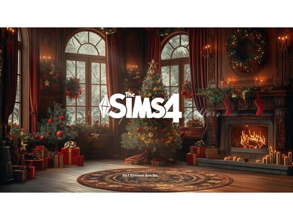 Best Sims 4 Christmas CAS Background CC to Download in 2026