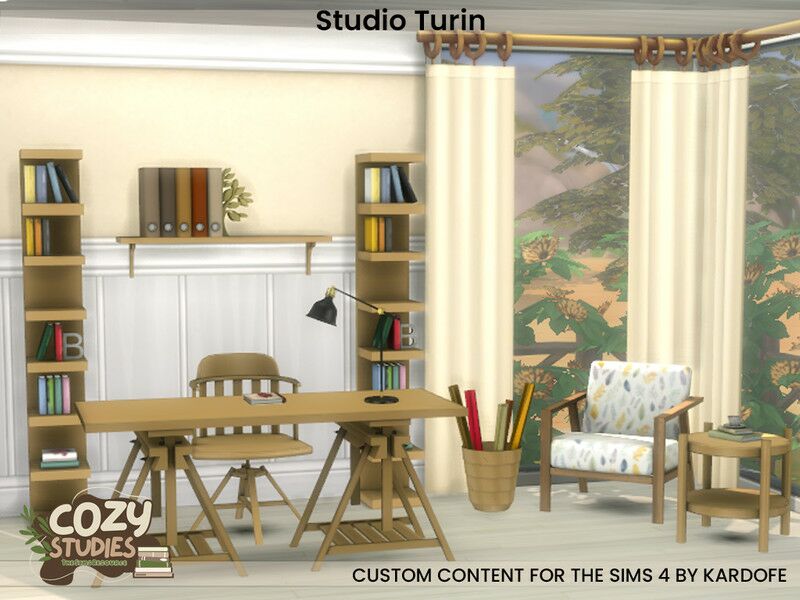 Studio Turin By Kardofe Sims 4 CC Download