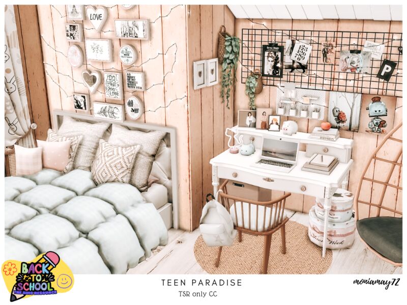 Teen Paradise Sims 4 CC Download